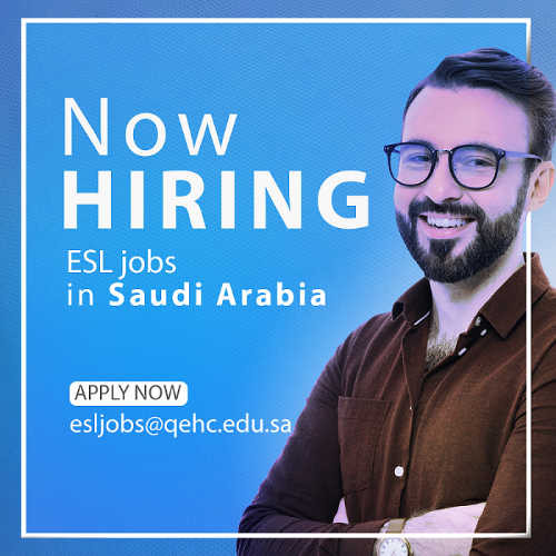 English Language Teachers Needed in Saudi Arabia - 1049 | Teaching ...